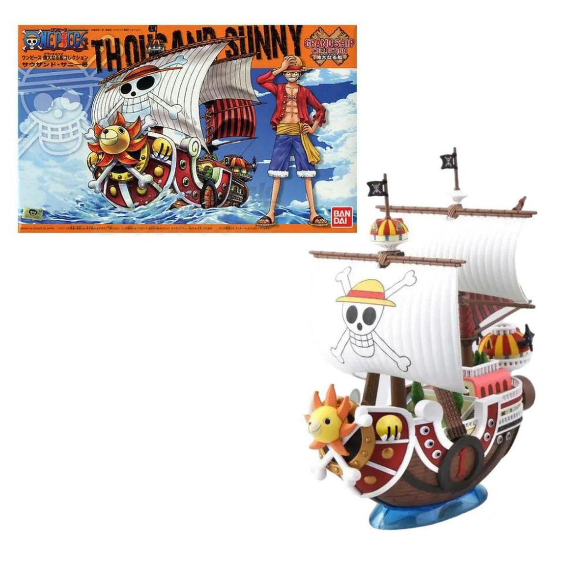 Thousand Sunny Grand Ship Collection Model Kit One Piece – chikaratoys