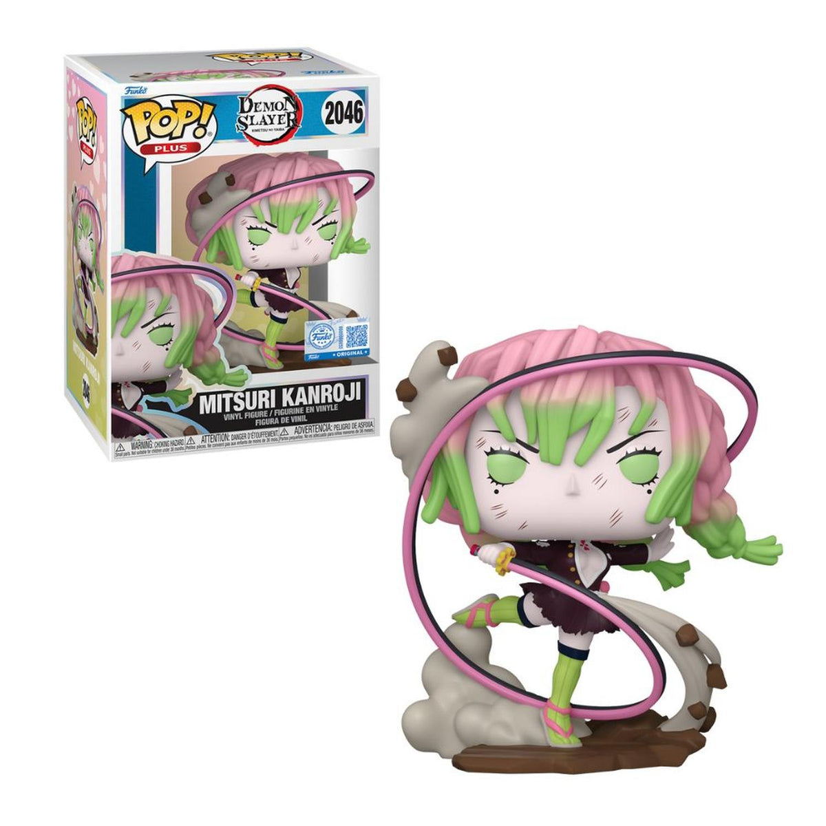 Mitsuri Kanroji 2046 Exclusivo Funko Pop Plus Demon Slayer – chikaratoys
