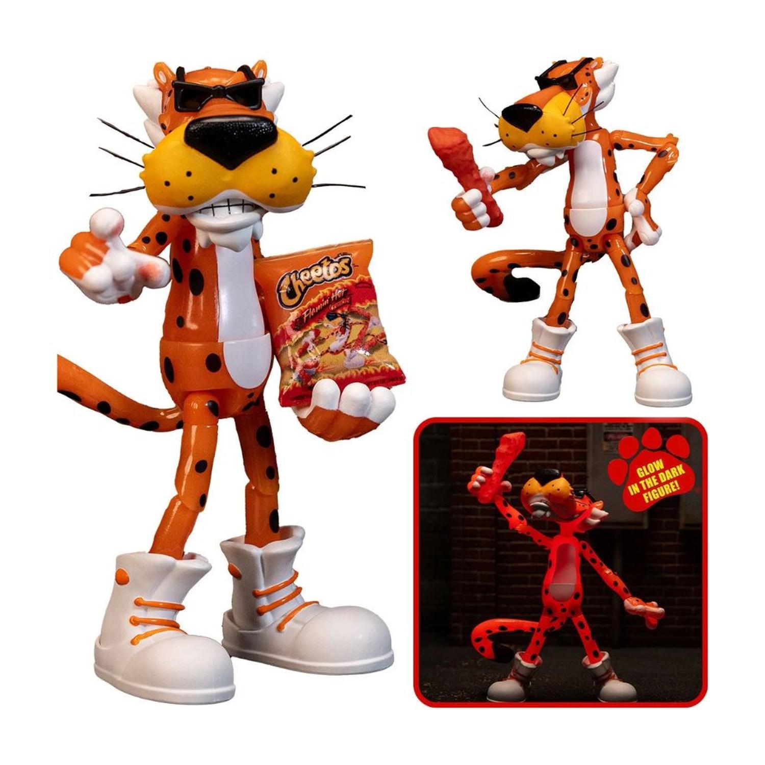 PREVENTA Cheetos Chester Cheetah Flamin' Hot GITD 6-Inch Action Figure ...