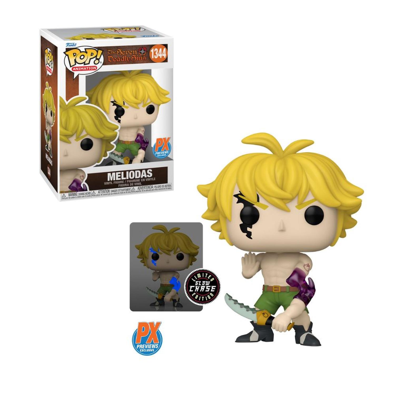 Meliodas Demon Exclusivo PX Funko Pop Seven Deadly Sins – chikaratoys