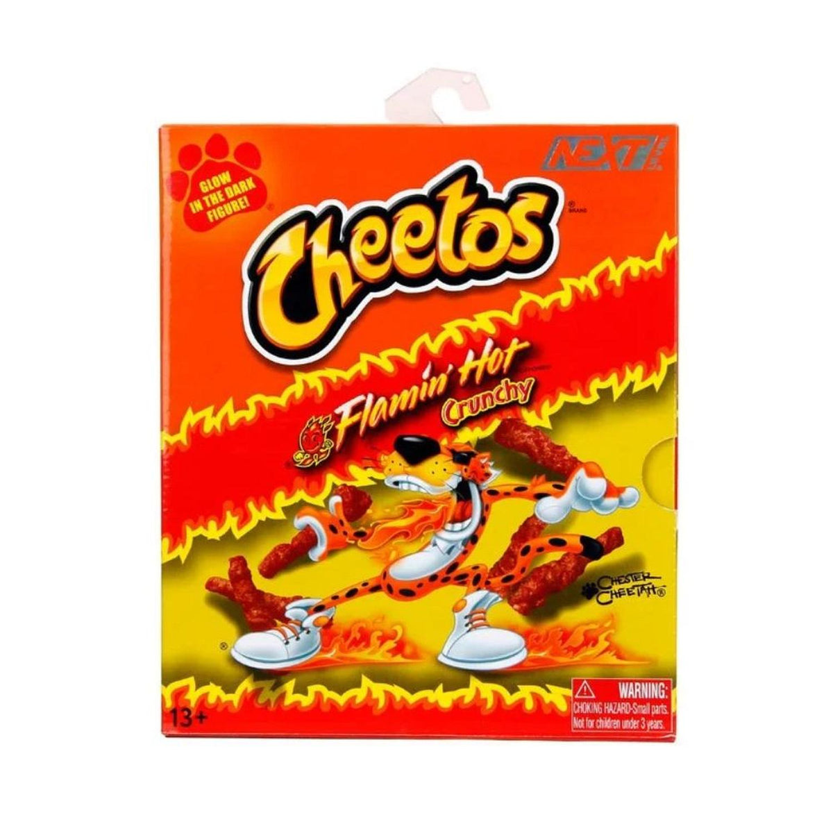 PREVENTA Cheetos Chester Cheetah Flamin' Hot GITD 6-Inch Action Figure ...