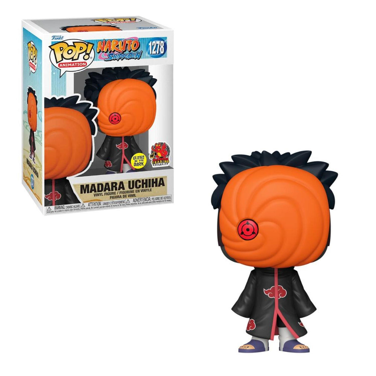 Obito Tobi Glow Exclusivo Funko Pop Naruto Shippuden – chikaratoys