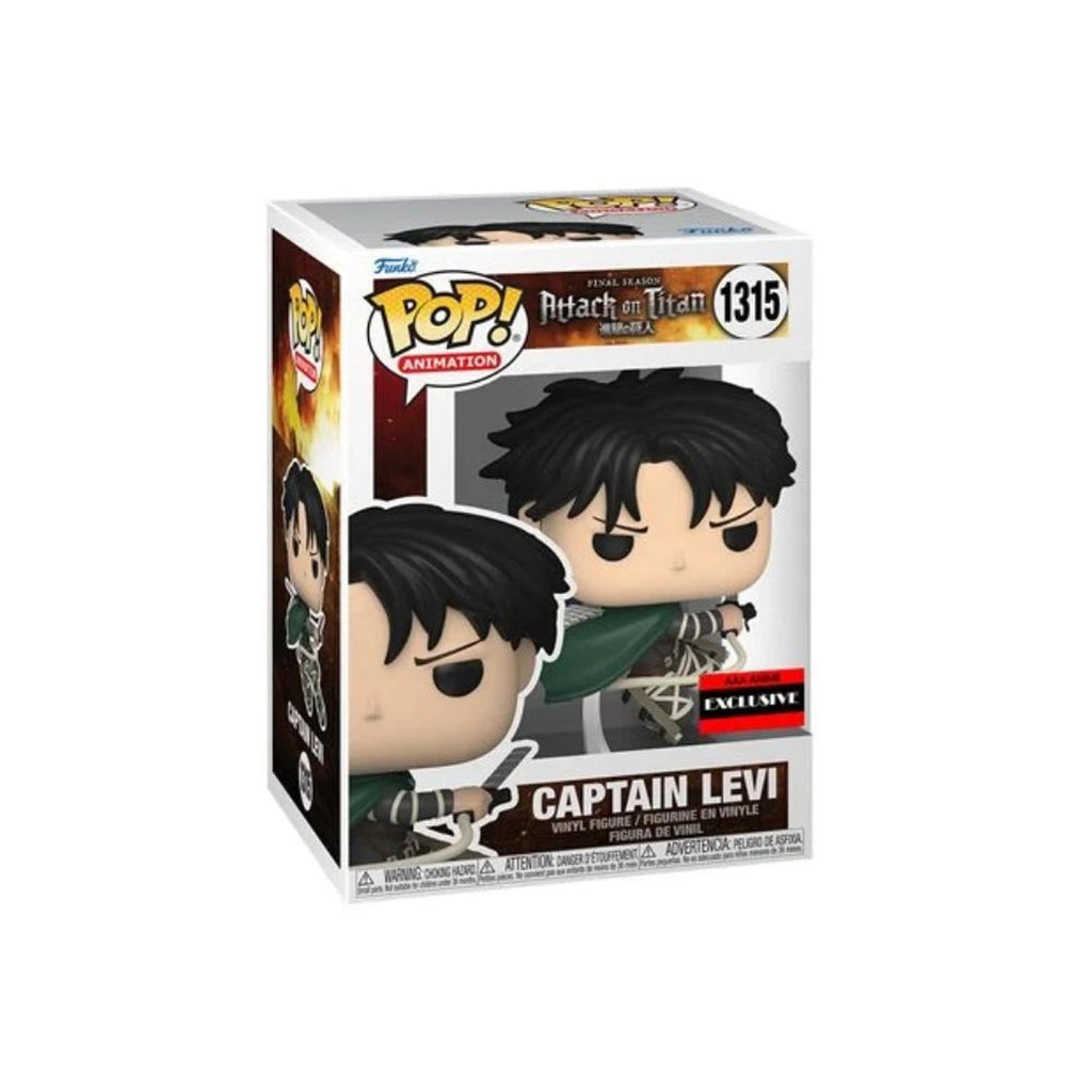 Funko Pop Captain Levi Ackerman Attack on Titan – chikaratoys