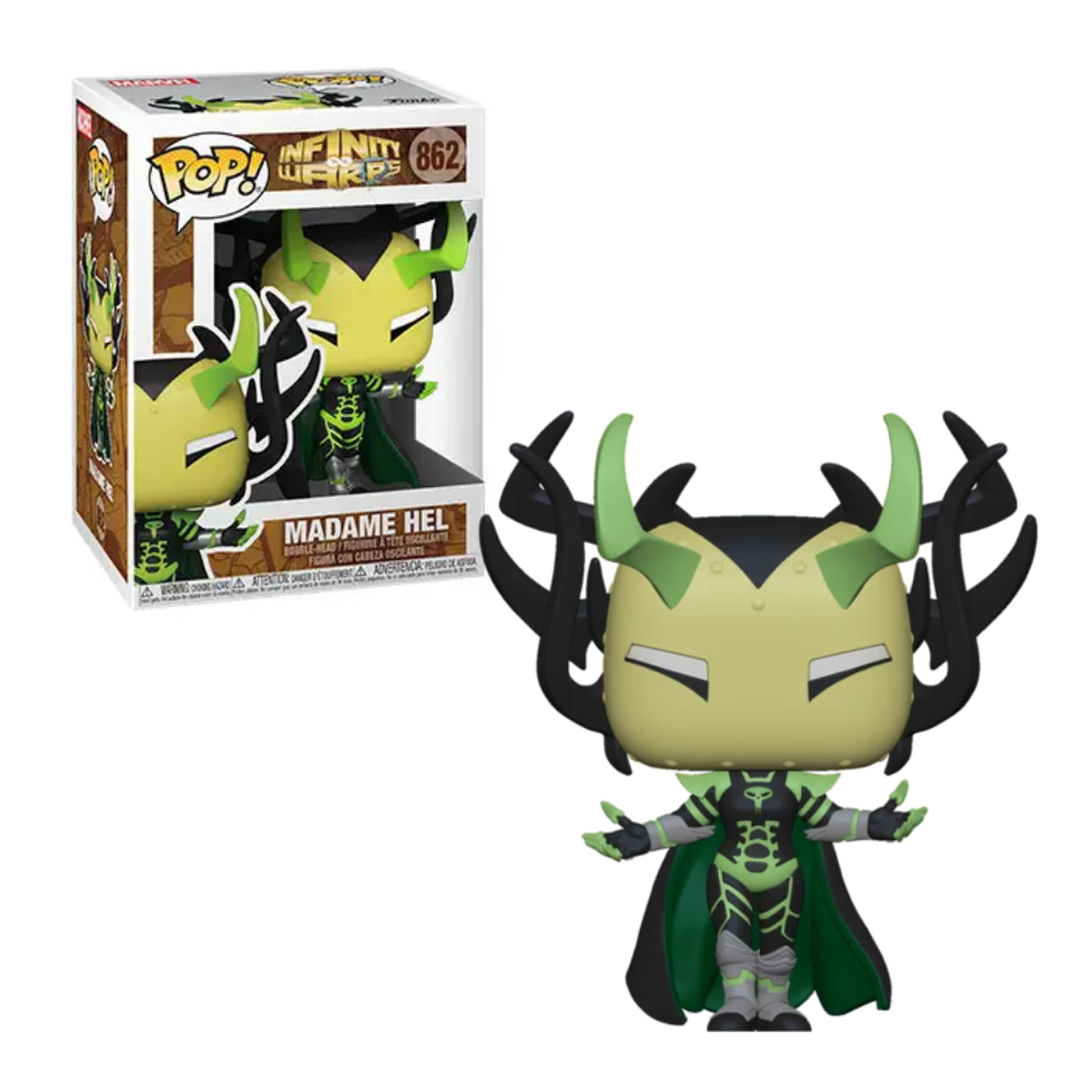Madame Hel Funko Pop Marvel Infinity Warps – chikaratoys