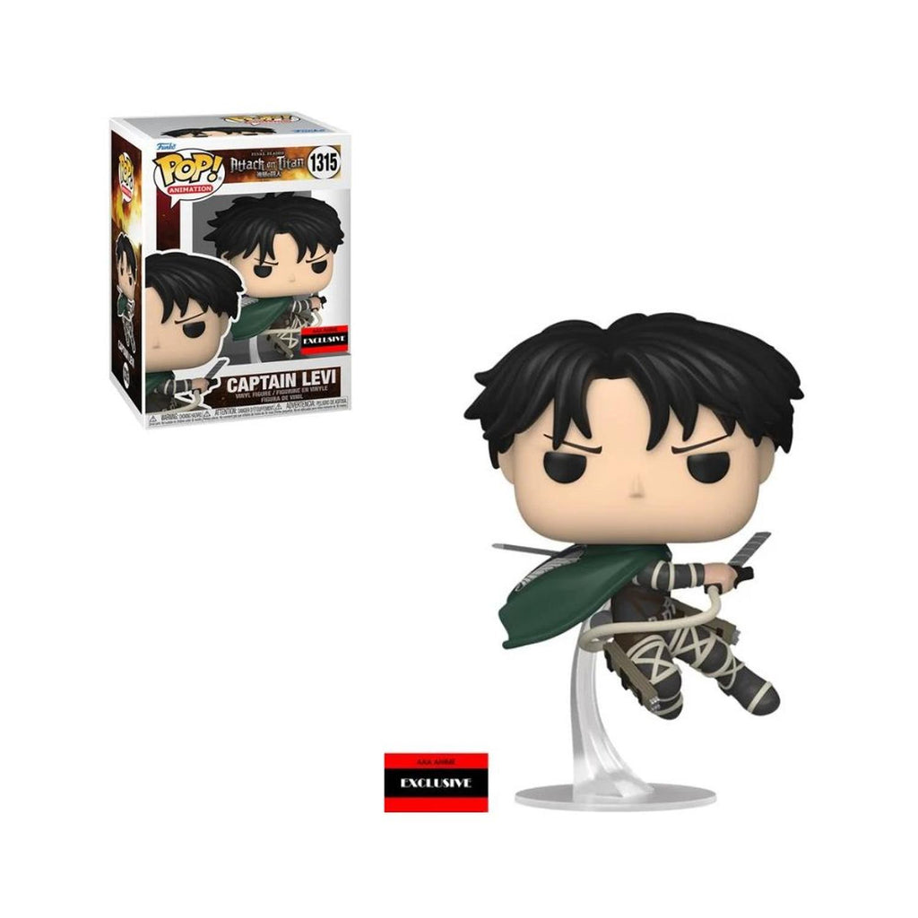 Funko Pop Captain Levi Ackerman Attack on Titan – chikaratoys